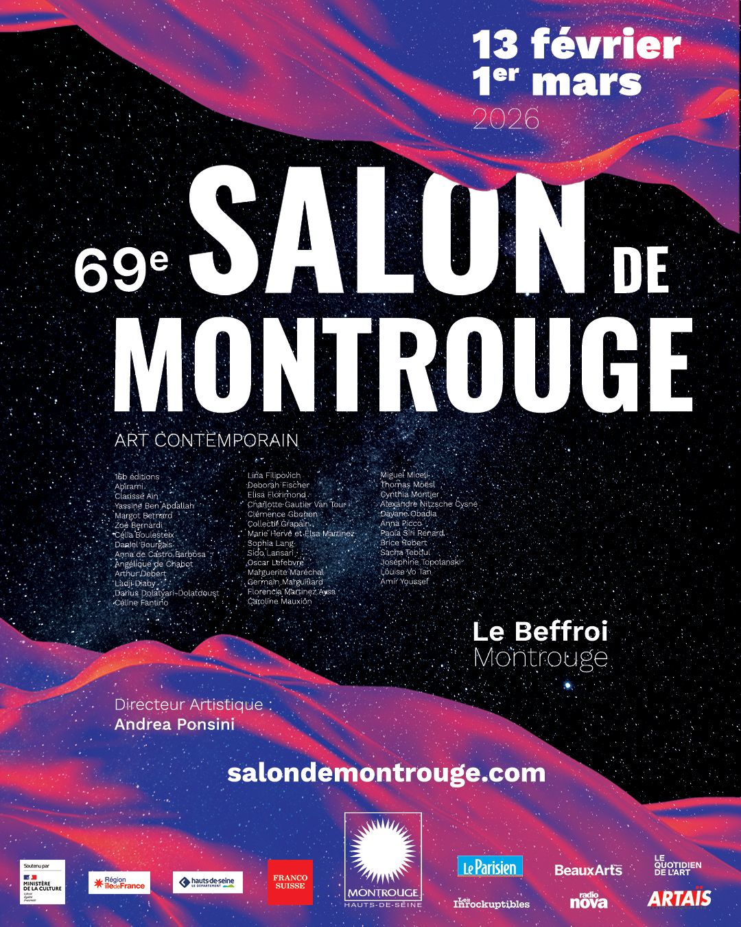69ᵉ Salon de Montrouge : la création émergente s’expose du 13 février ...
